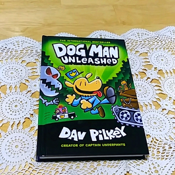 Dav Pilker | Toys | Unleashed Dog Man By Dav Pilkey Scholastic ...
